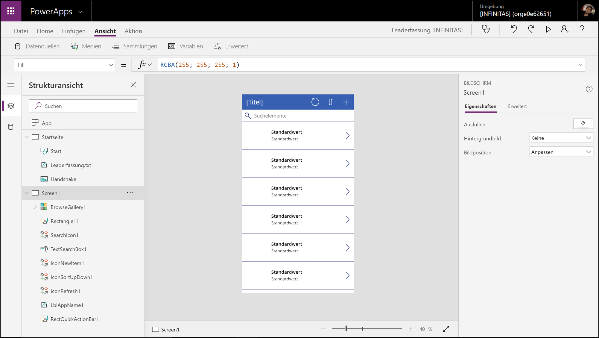 Eigene App mit Microsoft Power Apps erstellen
