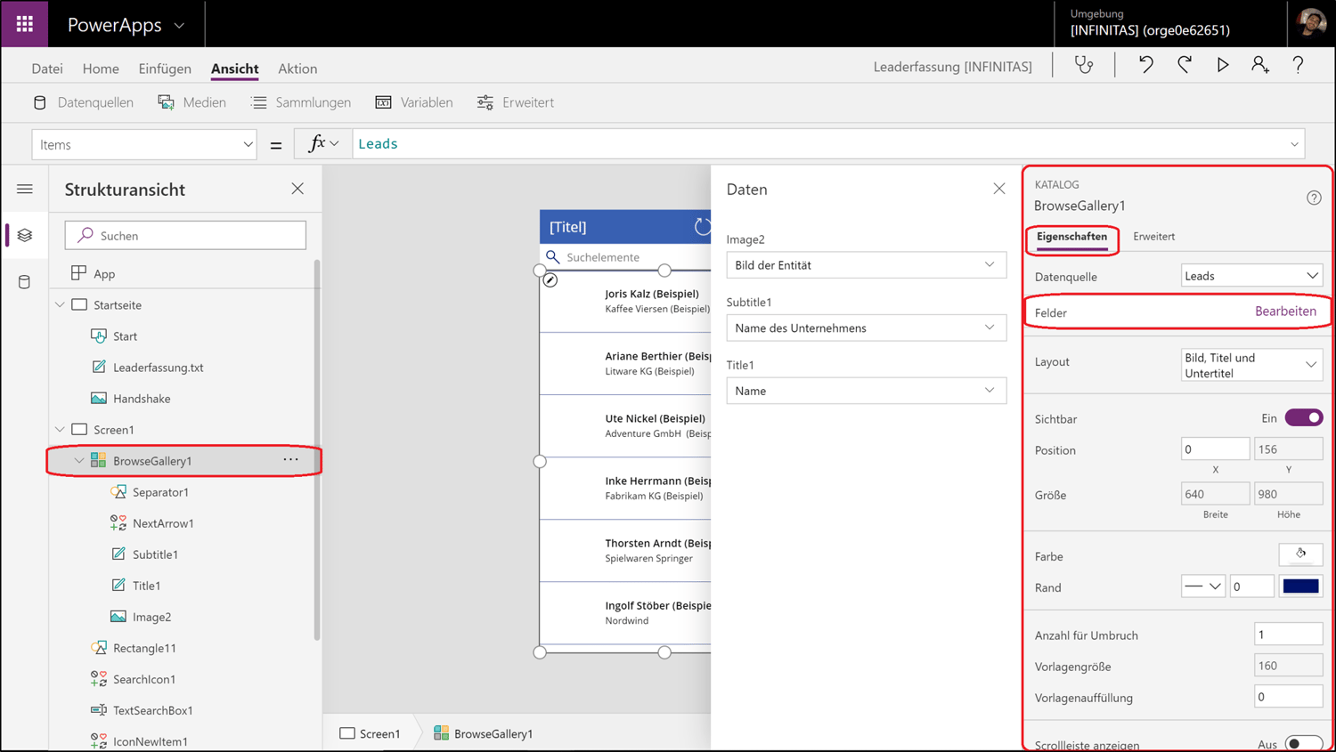 Eigene App mit Microsoft Power Apps erstellen